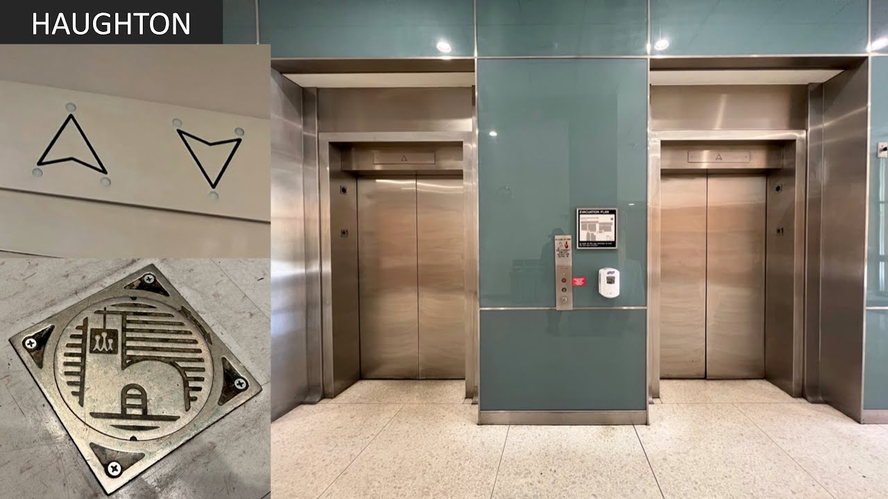 Modded Haughton Elevators at CSUN Bayramian Hall - YouTube