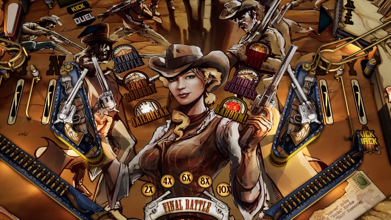 Pinball FX [4K] Zen Originals: Wild West Rampage Visual & All Music ...