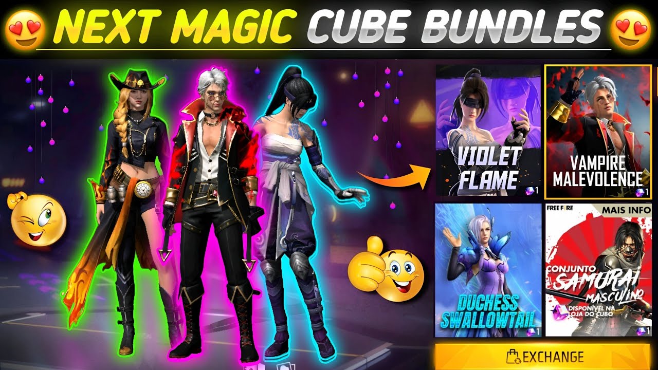 NEXT MAGIC CUBE BUNDLES 😍 | MAGIC CUBE STORE UPDATE FREE FIRE | MAGIC CUBE NEW BUNDLES 2023 ...