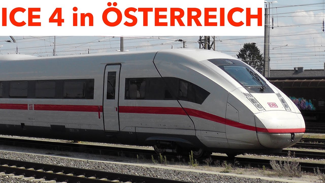 Der neue ICE 4 in Österreich - YouTube