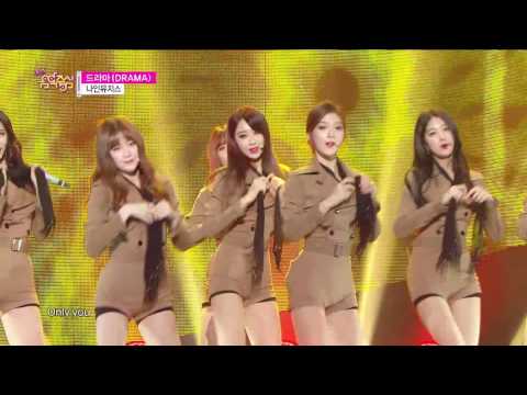 【TVPP】 9Muses - DRAMA, 나인뮤지스 - 드라마 @Show Music Core