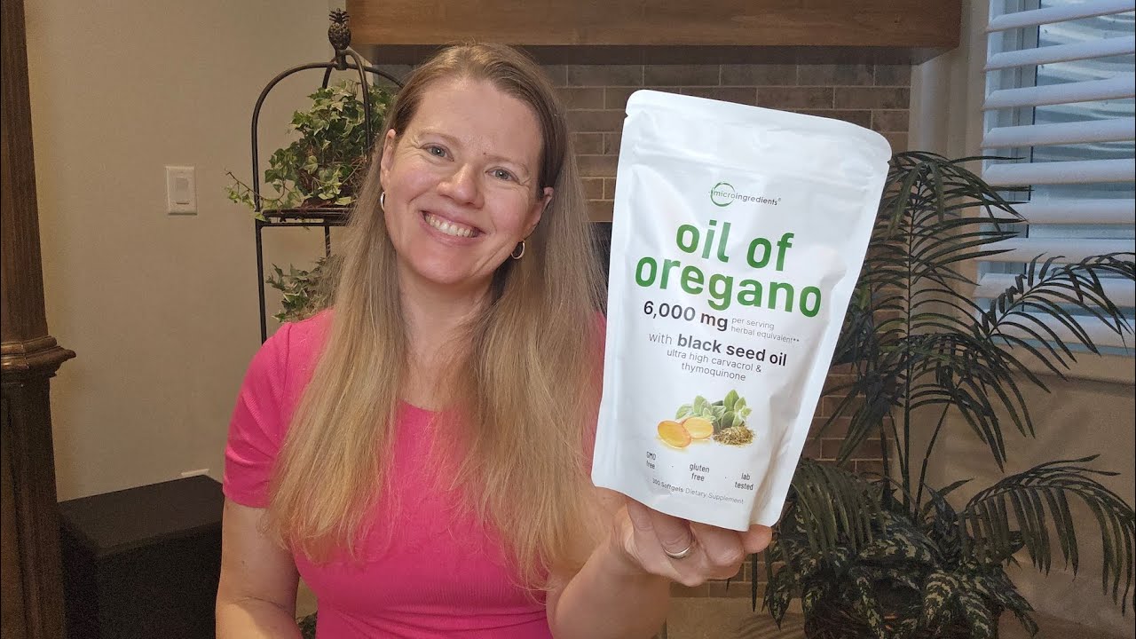 MicroIngredients Oil of Oregano softgels with Black Seed oil! SUPER ...