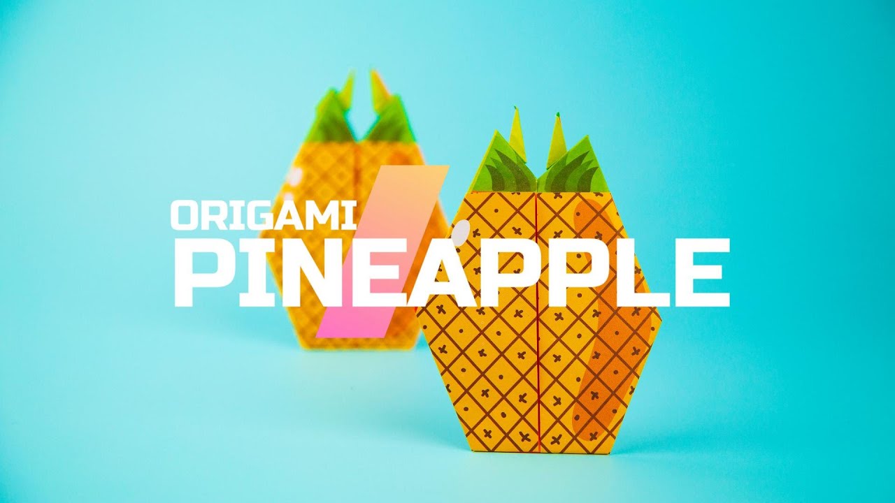 Origami Paper Pineapple | How to make pineapple - YouTube