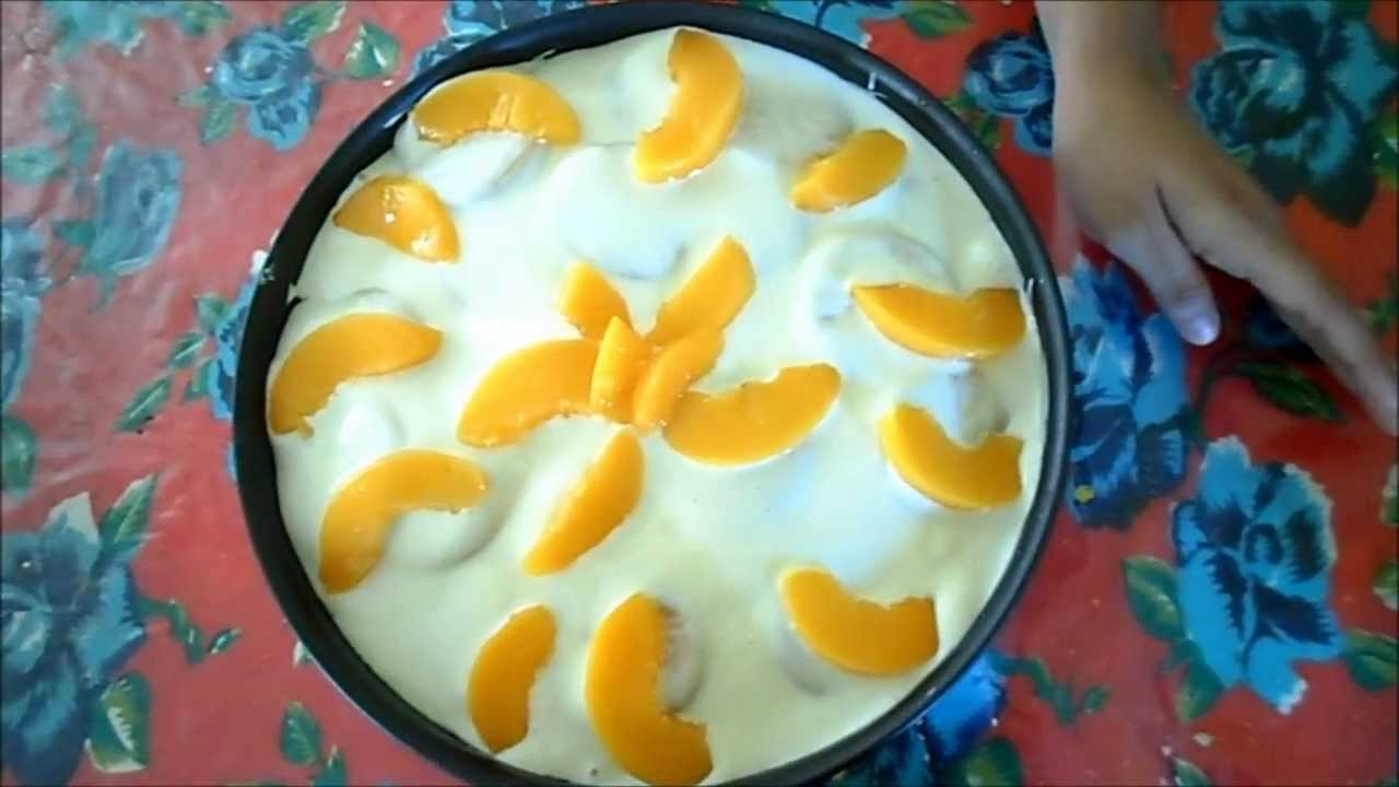 CARLOTA DE DURAZNO O PAN FRIO/SUB ENGLISH CHARLOTTE PEACH OR COLD BREAD ...