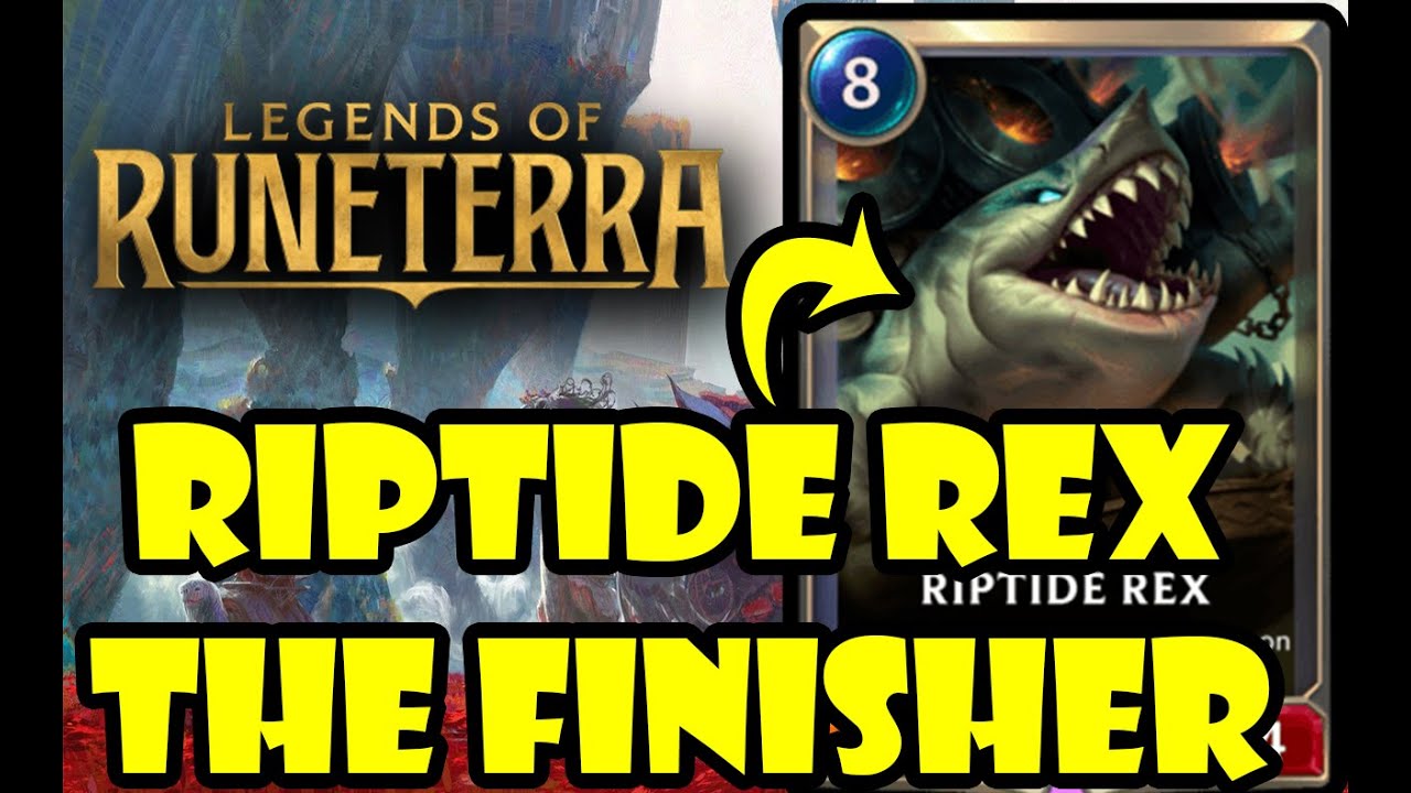 BARRAGE RIPTIDE REX | Cannon Barrage | Riptide Rex Deck | Legends of ...