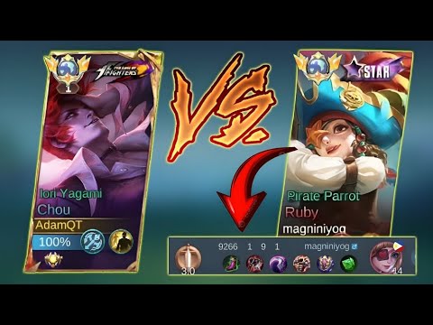 WTF DAMAGE!!! 100% DESTROYED TANKY RUBY + 1 SHOT TRICK BUILD ( IORI ...