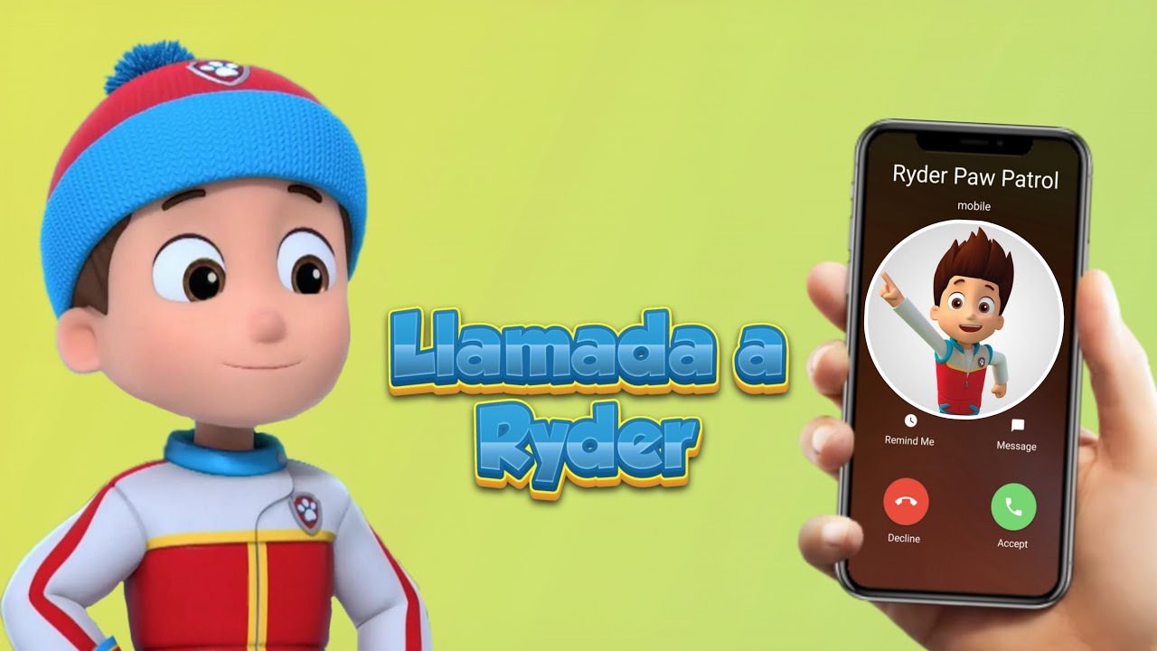 Llamada Divertida a Ryder (Paw Patrol) 📞🔴🏍 - YouTube