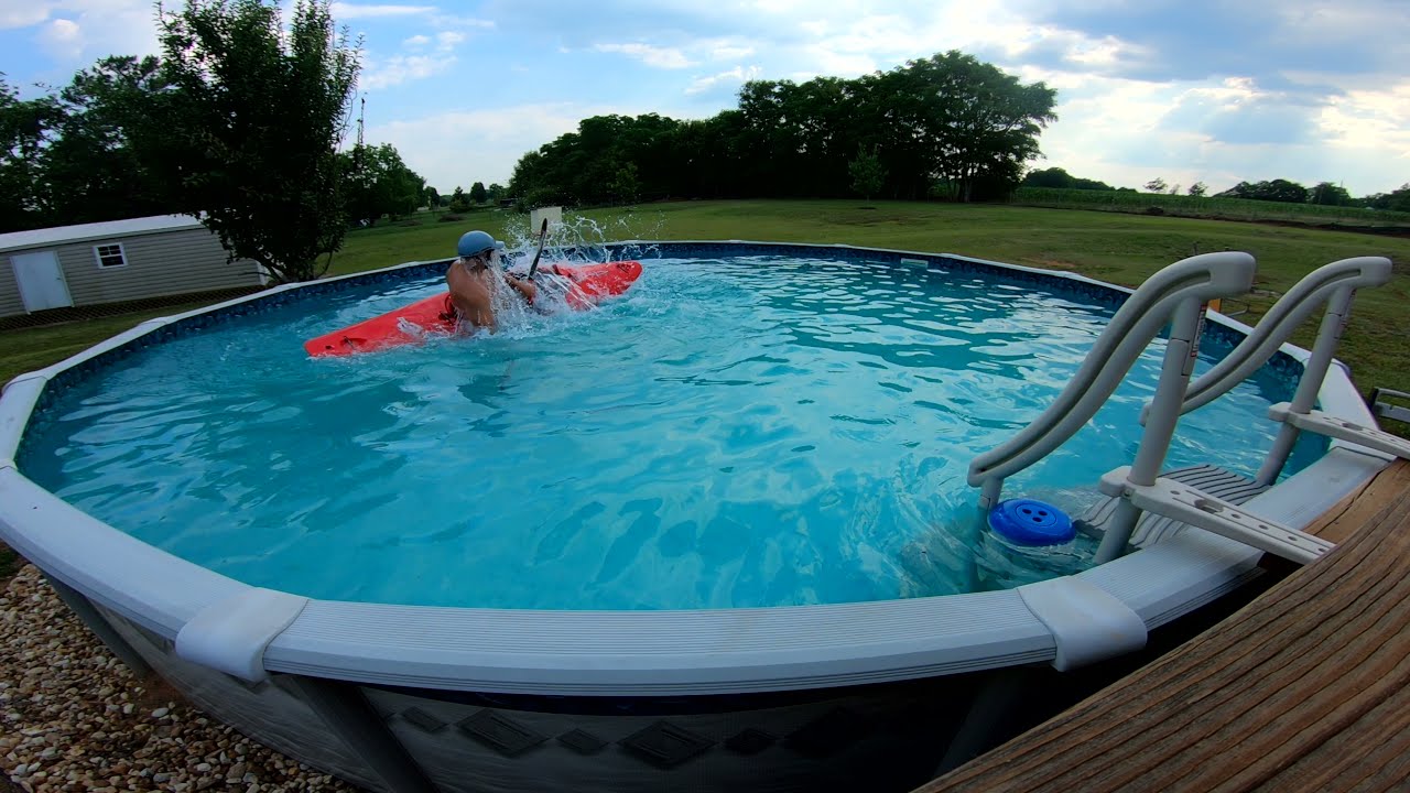 First Successful Back Deck Rolls - YouTube