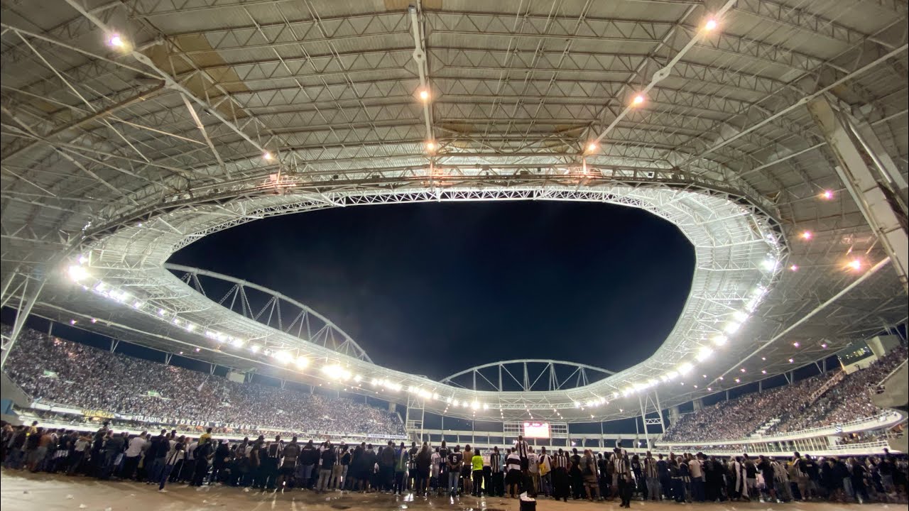 RECORDE de Público no Estádio Engenhão (Nilton Santos) Copa do Brasil ...