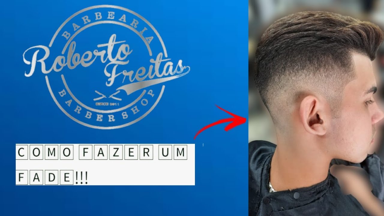 Como fazer um Fade! passo a passo #corte - YouTube