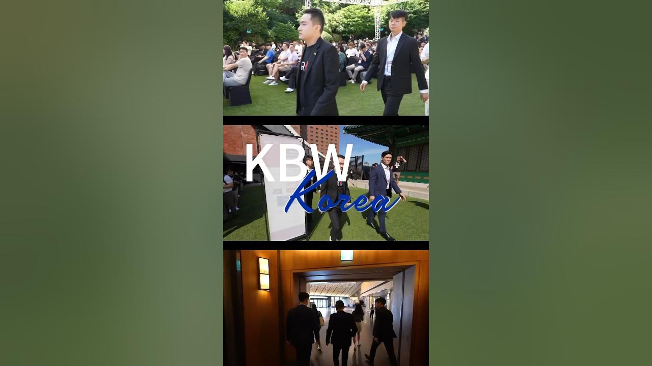 来韩国啦，见到好多老朋友🥳 #kbw - YouTube