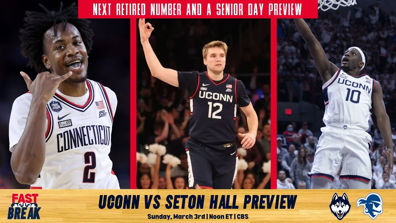 UConn vs. Seton Hall Preview: Dan Hurley's Wisdom, Rip's No. 32 Retired ...