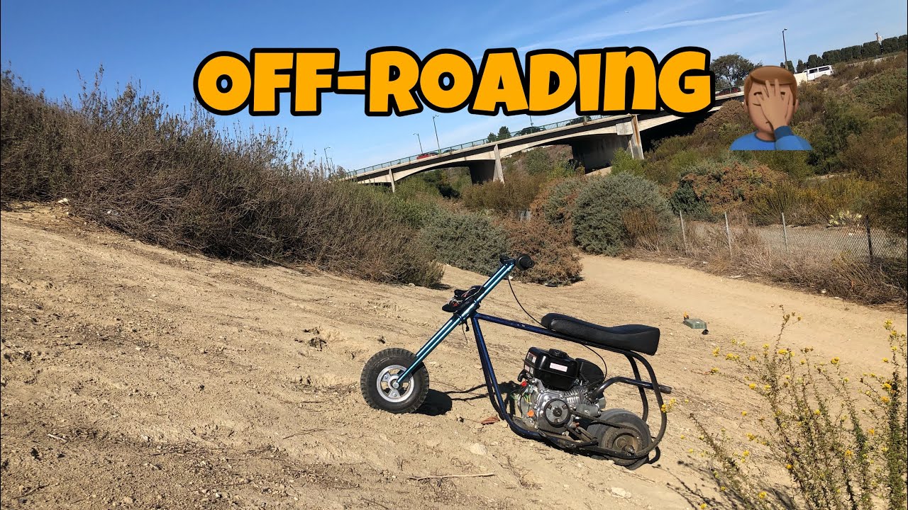 Took My Mini Bike Off-Roading Went Crazy! Mini Bike Adventures Mini ...