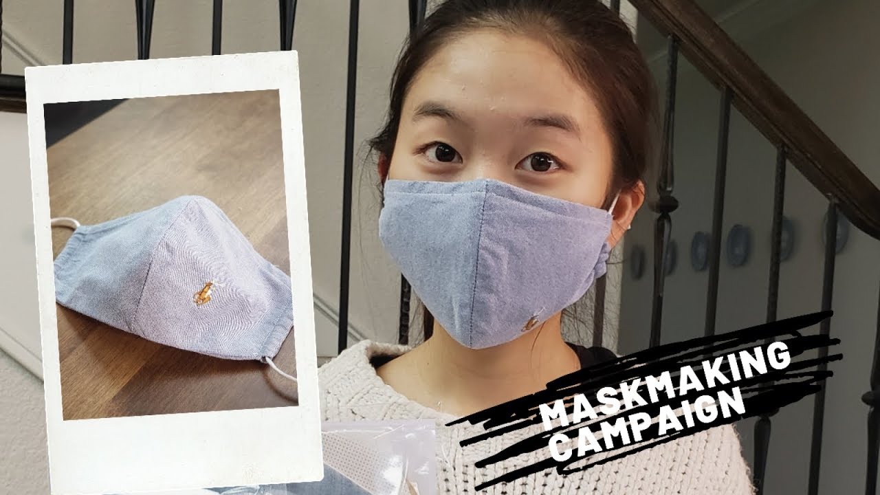 DIY 3D Face Mask/How To Make Luxurious Masks😷 Mask Making Campaign ...