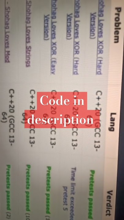 TODAY CODEFORCES SOLUTIONS|| codeTon Round div1 + div 2 - YouTube