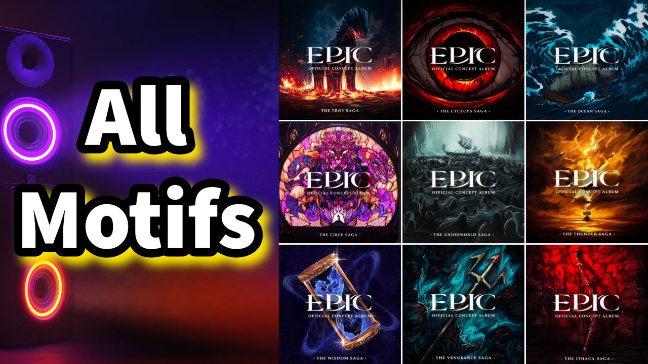 Every Character Theme in EPIC: The Musical - YouTube
