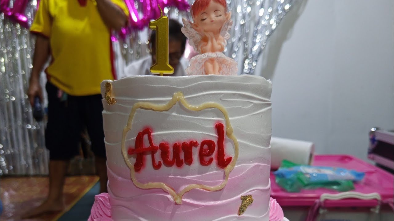 Aurel's first birthday party at Kpg Entanggor, Sebuyau. - YouTube