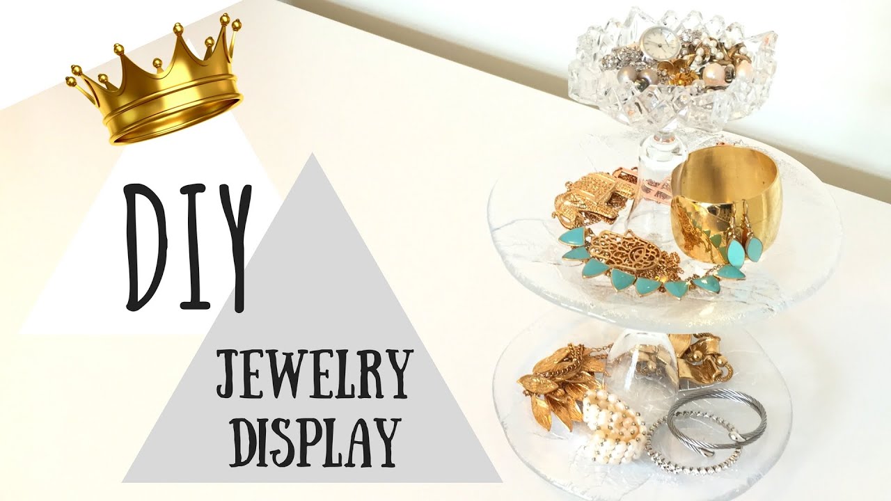 Jewelry Display Easy DIY - YouTube