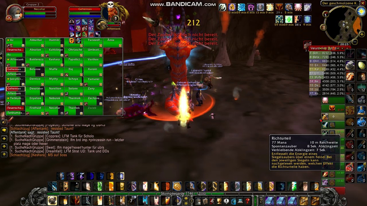 WoW Classic MC Gehennas - [Affenbande Reloaded] - YouTube