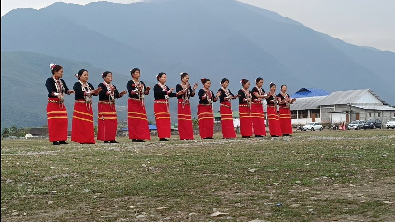 Adi Traditional Dance || 37th Statehood day celebration of Arunachal ...