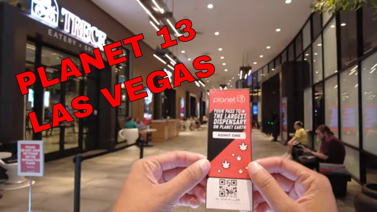 My visit to Planet 13 dispensary located in Las Vegas, NV - YouTube