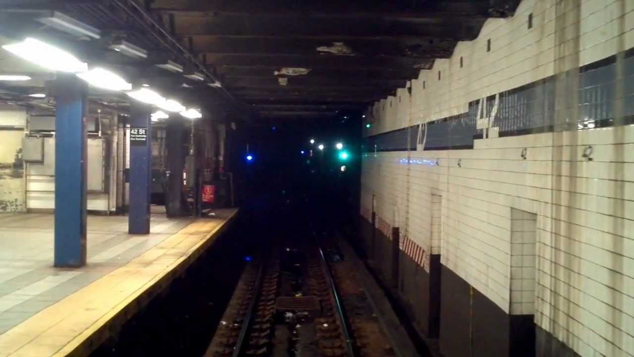 MTA NYC Subway: R32 (C) Train RFW from 59 St - 34 St Penn Station (w ...