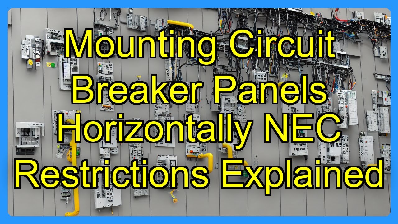 Mounting Circuit Breaker Panels Horizontally NEC Restrictions Explained ...