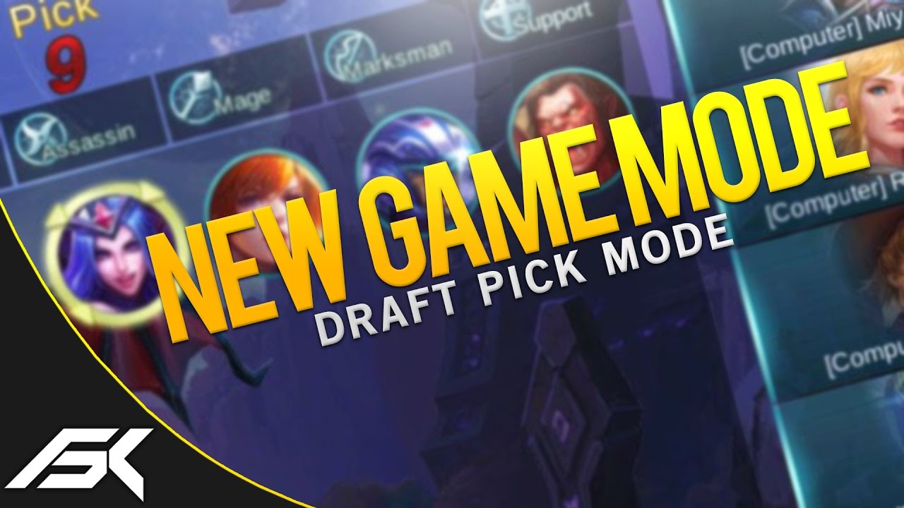 Mobile Legends: NEW GAME MODE - DRAFT PICK - YouTube