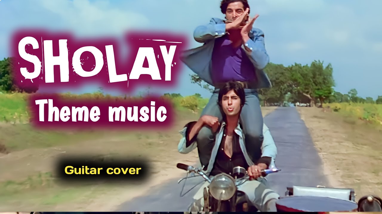 Sholay theme music | Amitabh bachchan | Dharmendra - YouTube