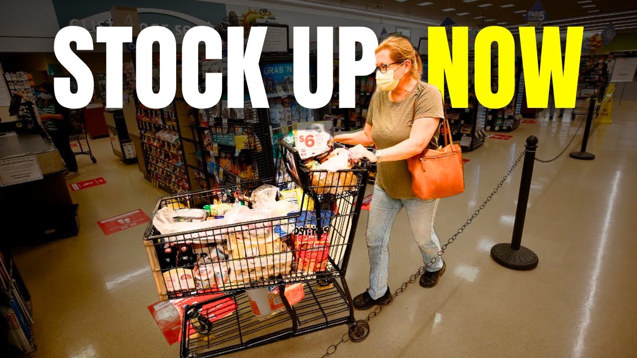 7 ESSENTIAL Foods To STOCK UP On Now BEFORE Next Week! - YouTube