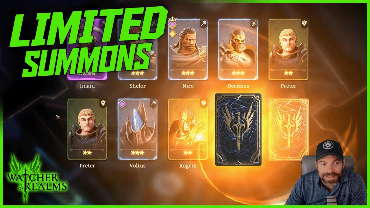 Limited and Talin/Draelyn Summons! || Dan Heilman Watcher of Realms ...