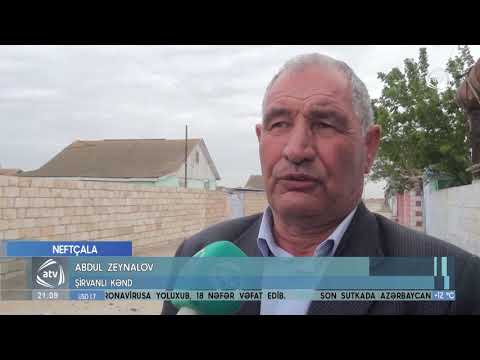 Neftçala rayonunun Şirvanlı kənd sakinləri mavi yanacaq üzünə həsrət qalıblar (06.05.2021)