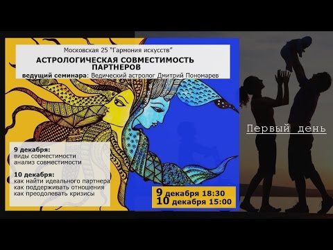 Астрологическая совместимость партнеров. #1