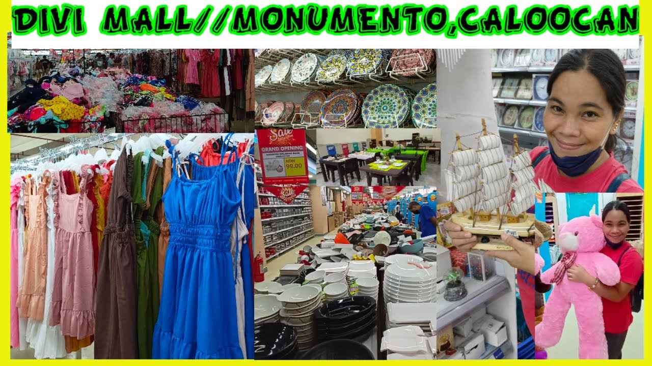 DIVI MALL//BAGONG MALL DITO SA MONUMENTO,CALOOCAN//FULL TOUR//2022 ...