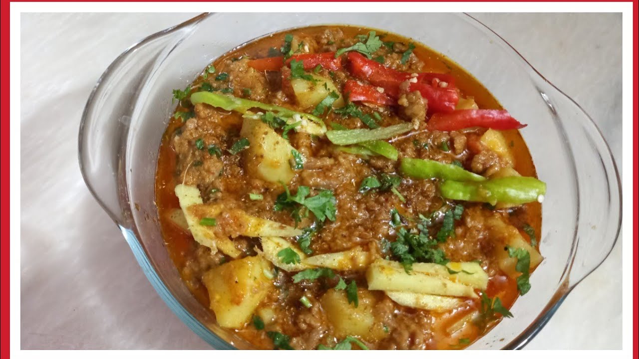 Alo kema recipe😋/Super quick and tasty alo kema /SD Cooking Channel👍 ...