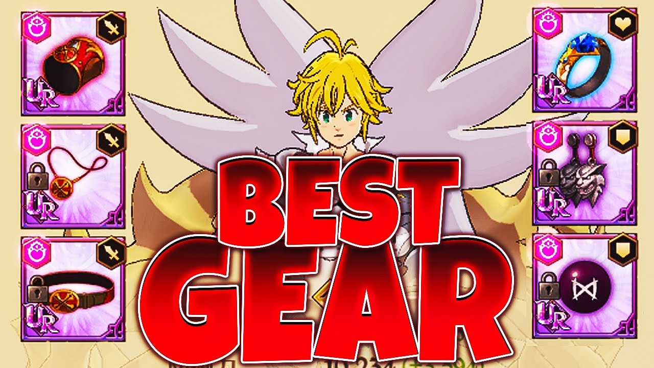 ATK CRIT OR HP DEF?? DEMON KING MELIODAS BEST GEAR SET! | Seven Deadly ...