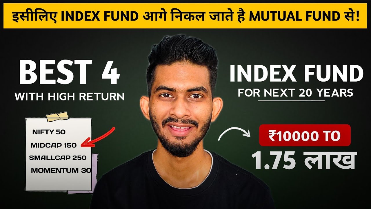 4 High RETURN Index Funds That BEAT Active Funds Over Long Term! | Best ...