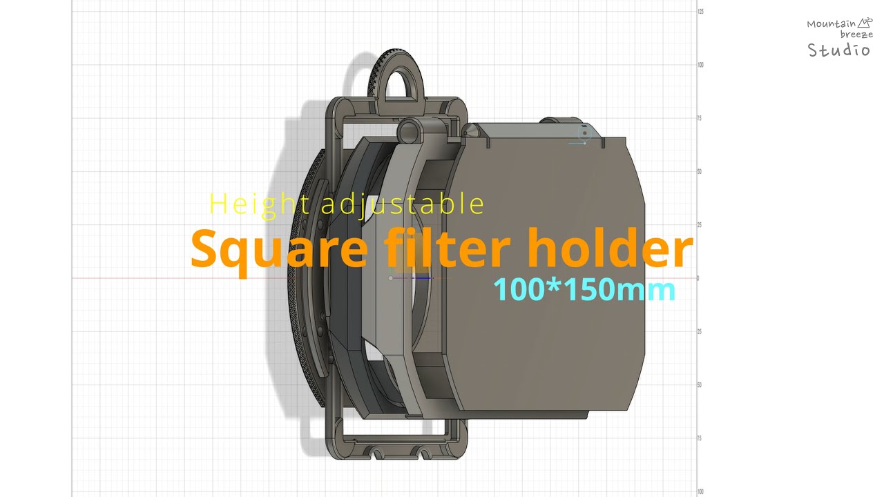 How to make Lightweight Matte Box & Square filter Holder / 영상촬영용 매트 박스 ...