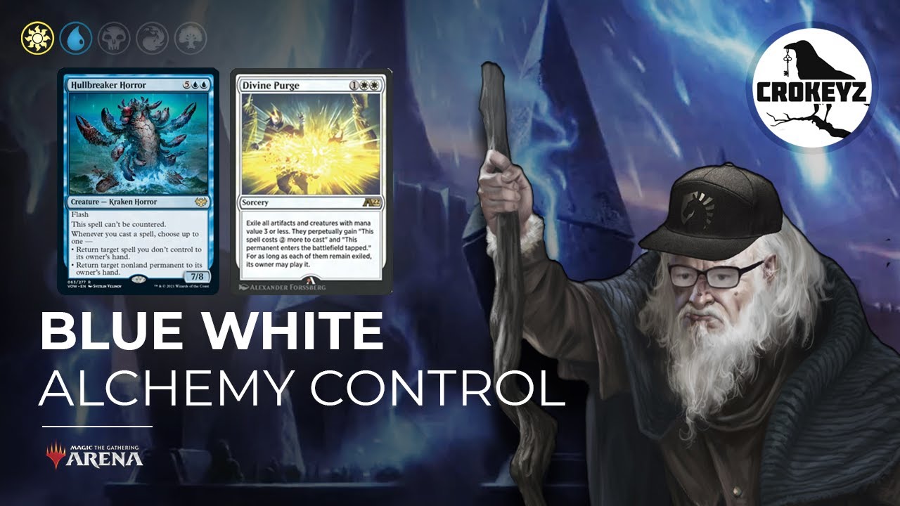 Blue White Control Deck | CROKEYZ MTG Arena - YouTube