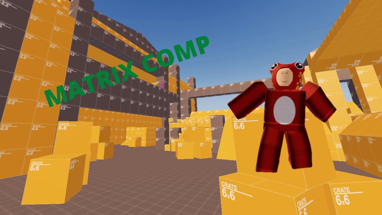 WHEN THE MAP MATRIX AND THE GAMEMODE IS COMPETITIVE! (ROBLOX ARSENAL ...