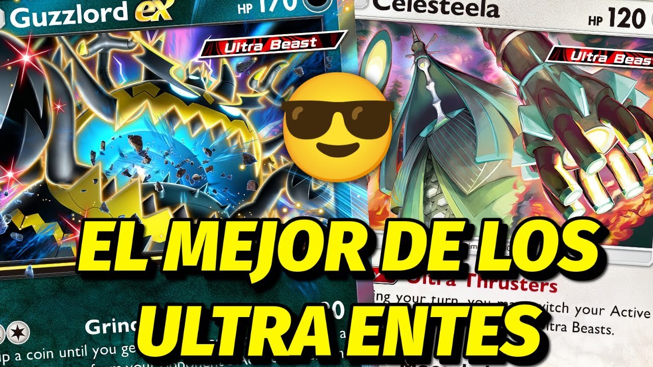 💥NUEVO y PODEROSO Mazo de GUZZLORD EX y CELESTEELA en POKEMON POCKET ...