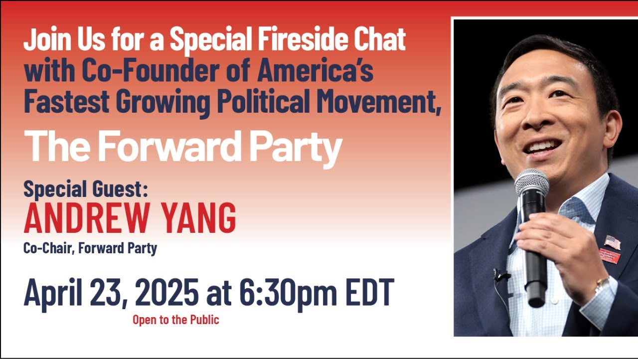 Fireside Chat with Andrew Yang - YouTube