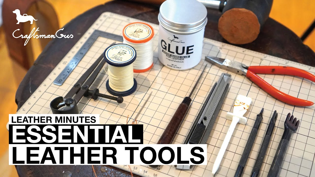Leather Minutes ep15: Leather Essential Tools - YouTube