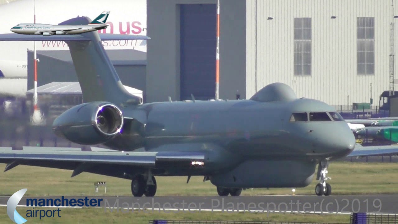 E11 A Aircraft _ USAF’s 430th EECS receives new E-11A BACN aircraft – XYFZ