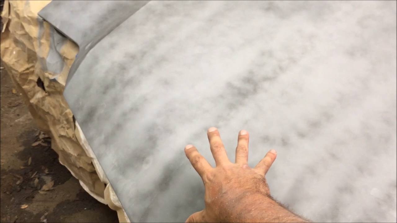 auto bodywork for beginners fixing a hood - YouTube