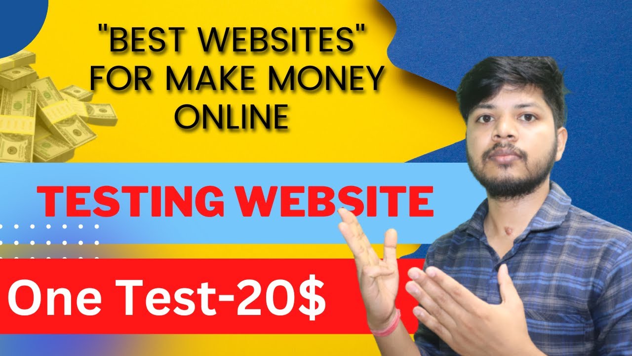 Best Websites For Make Money online | Testing website | Work From Home ...