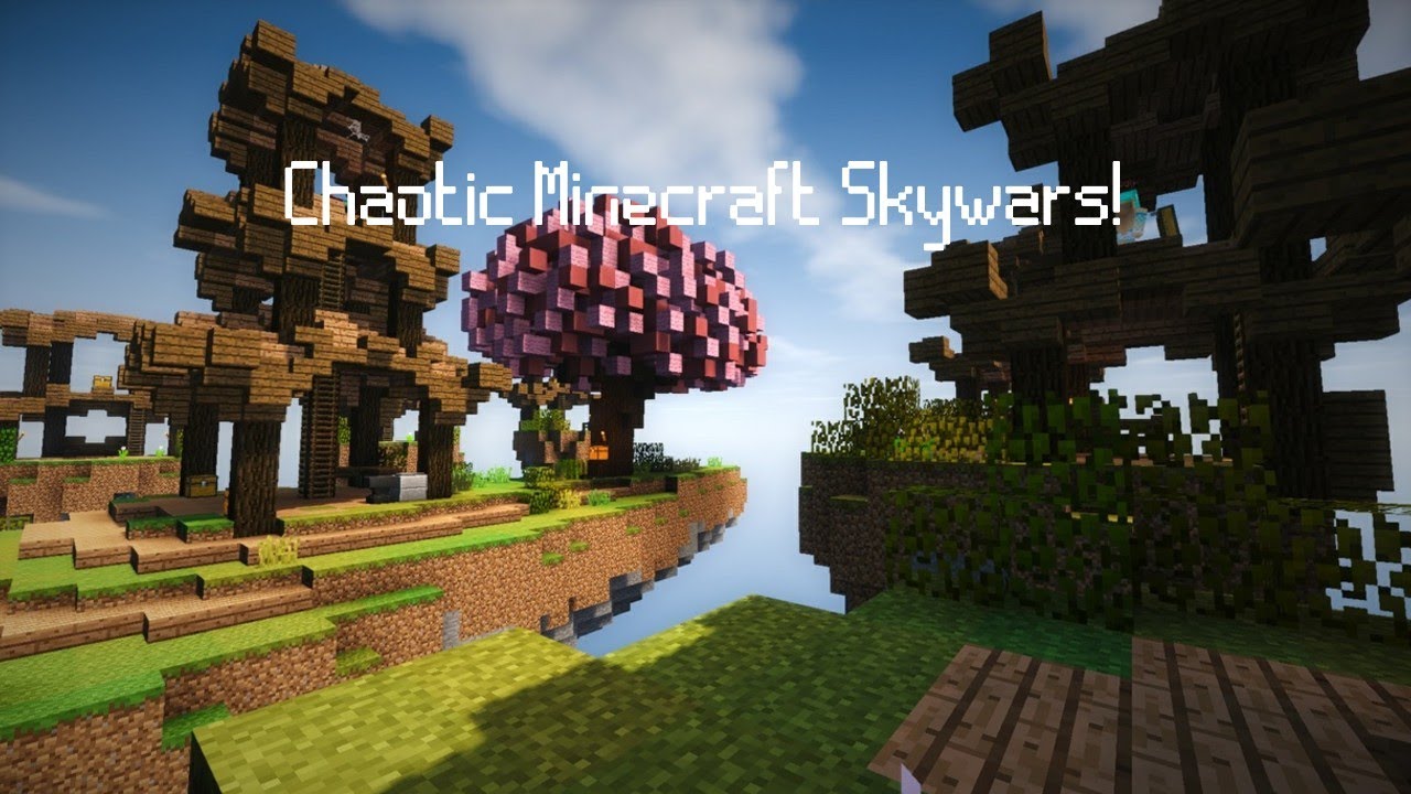 Chaotic Minecraft Skywars! - YouTube