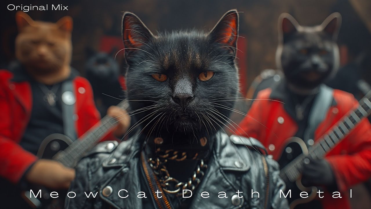 Meow Cat Metal | Death Metal with Brutal Demon Vocals and Heavy Rock ...