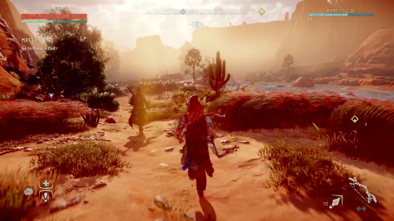 HORIZON ZERO DAWN GAMEPLAY PS4 PRO 4K HDR - YouTube