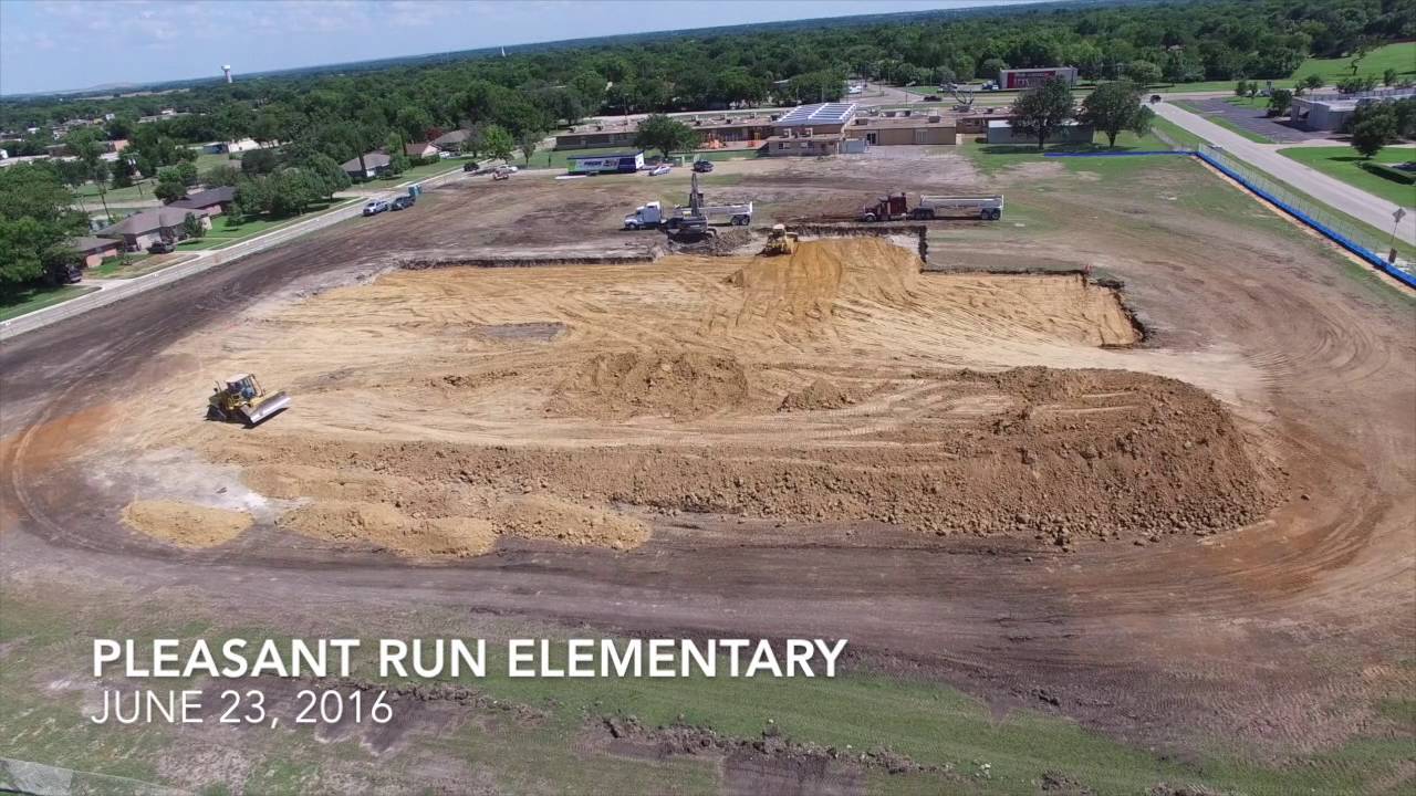 Lancaster ISD: Bond Construction Update (Week 4) Pleasant Run ...